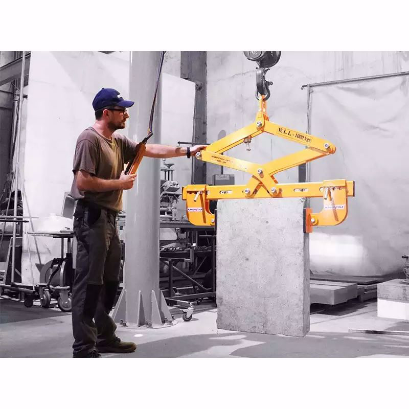 Scissor Grab 1500kg 280mm-730mm Auto Lock/Unlock | Concrete Sleeper Grab